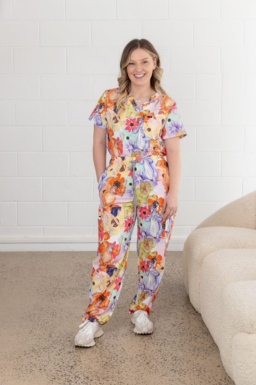 Jungle Bloom Scrub Set – ScrubsPlus